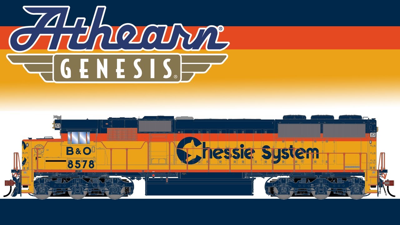 Train Tuesday 7 2 24 Introducing the new Athearn Genesis EMD SD50 in HO - YouTube