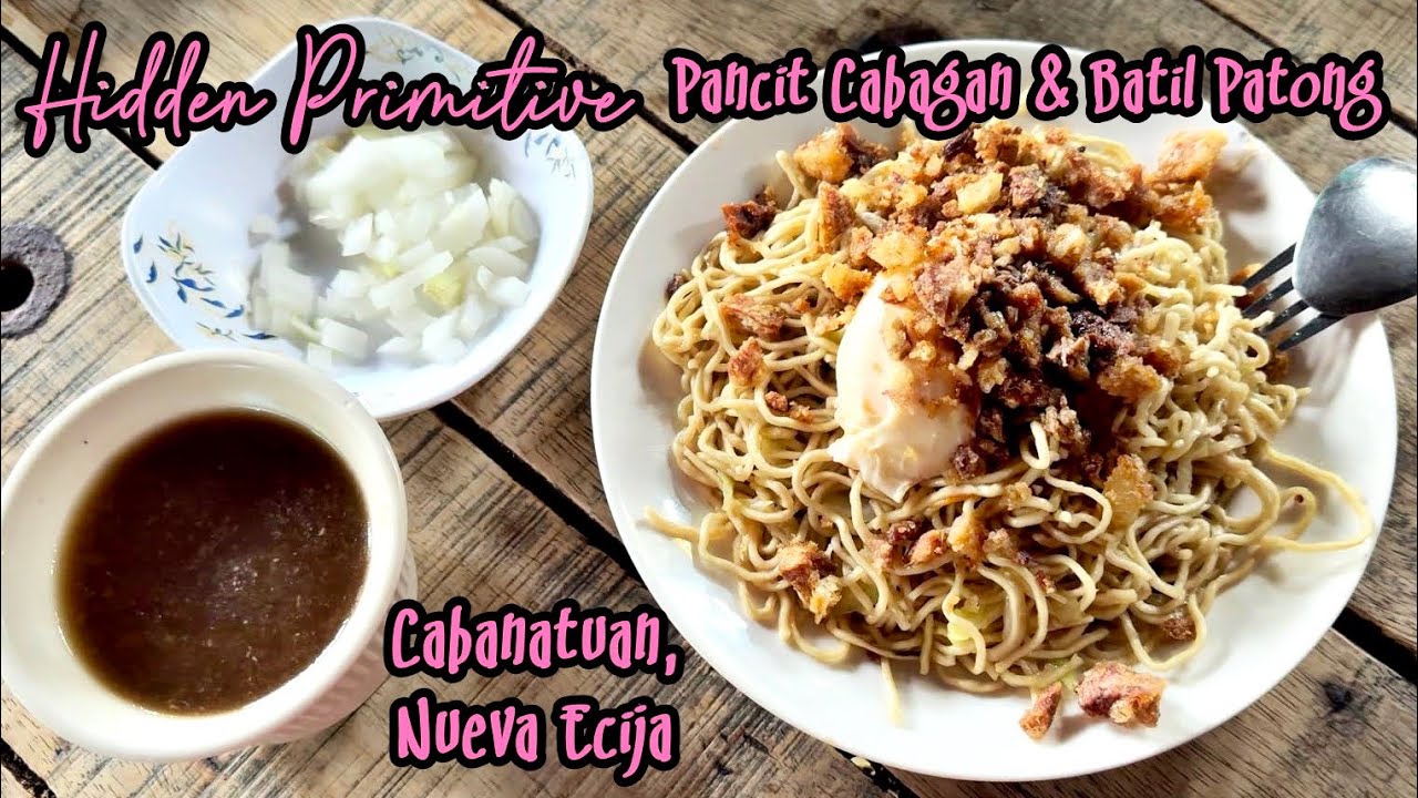Hidden Primitive Pancit Cabagan & Pancit Batil Patong🍽️pet-friendly ...