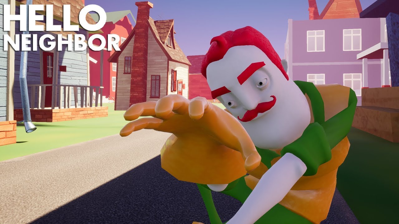 The Neighbor is PENNYWISE, The Clown From IT!!! | Hello Neighbor (Beta ...