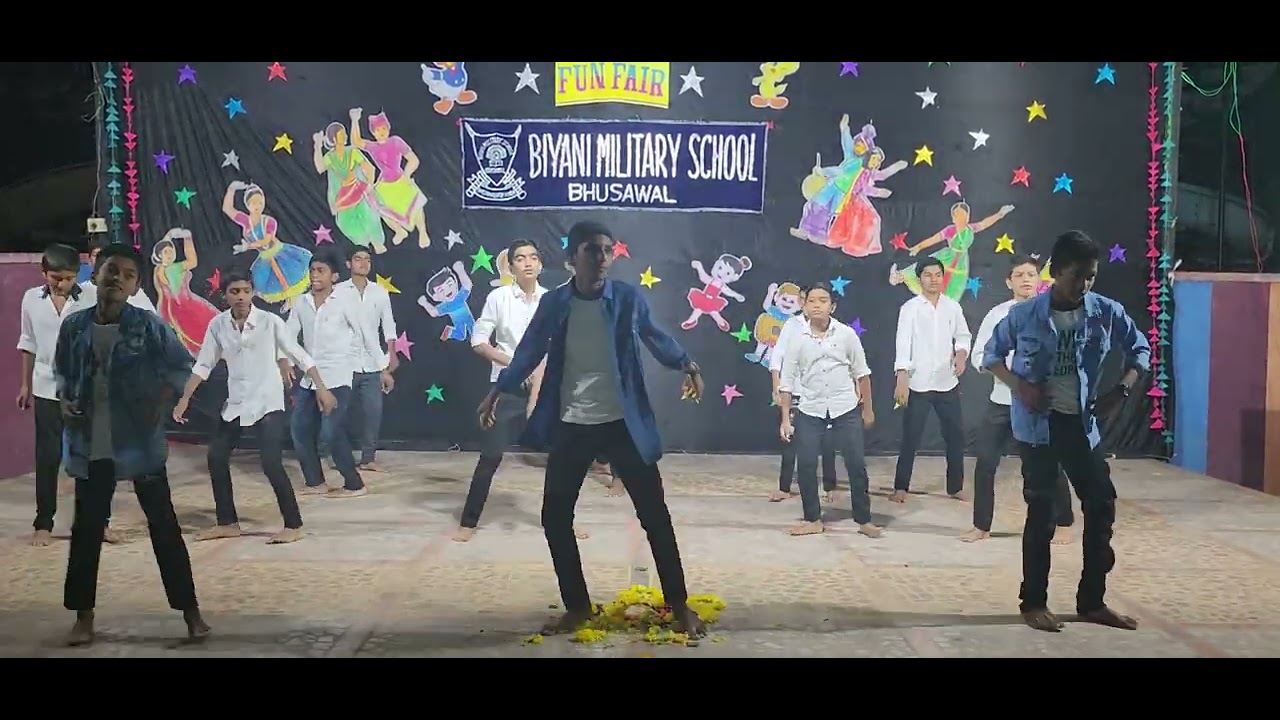 Biyani Military School Bsl Group Dance - YouTube