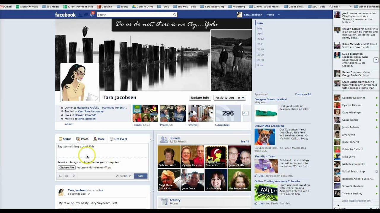 Facebook Marketing - How To Edit A Post! - YouTube
