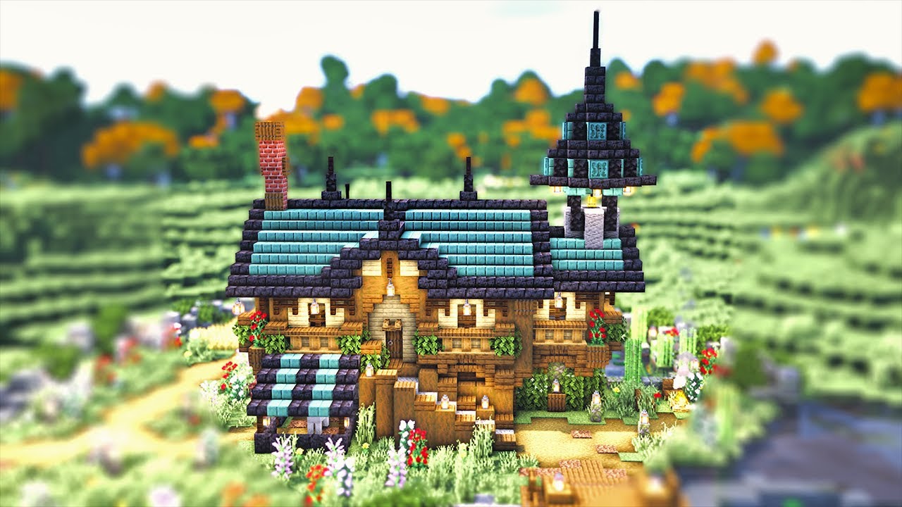 Minecraft | How To Build A Fantasy House Tutorial - YouTube