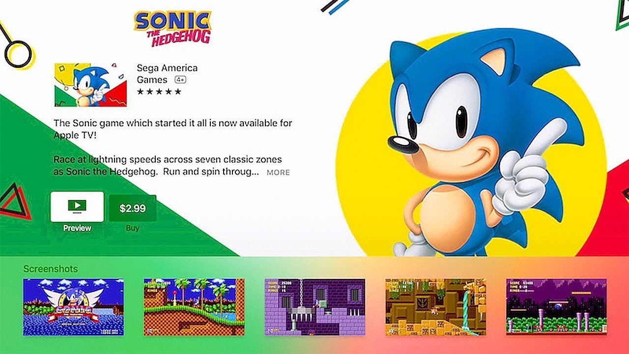 Sonic the Hedgehog 2 Classic (1992) Mobile Sonic Version for iOS ...
