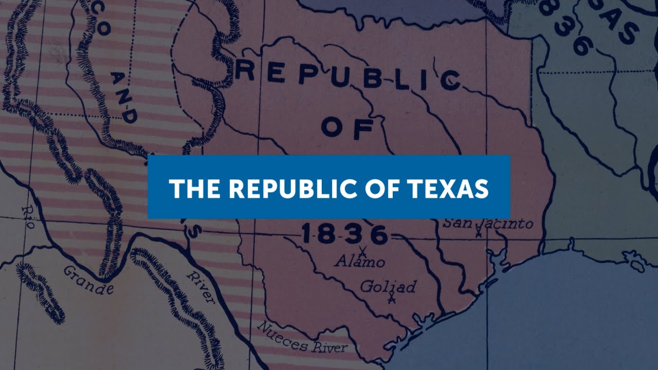 Texas History for Teachers - Preview of the Republic of Texas - YouTube