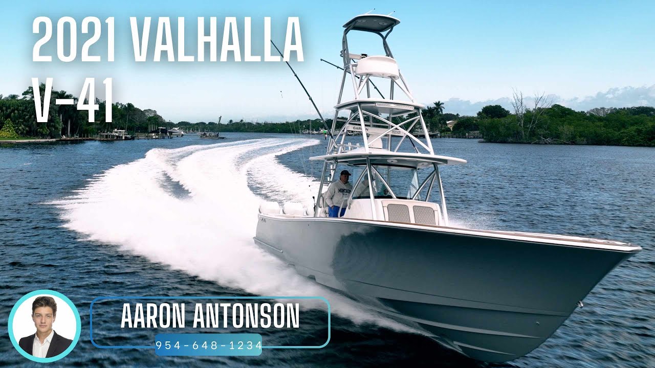 2021 Valhalla Boatworks V-41 [$959,000] - YouTube