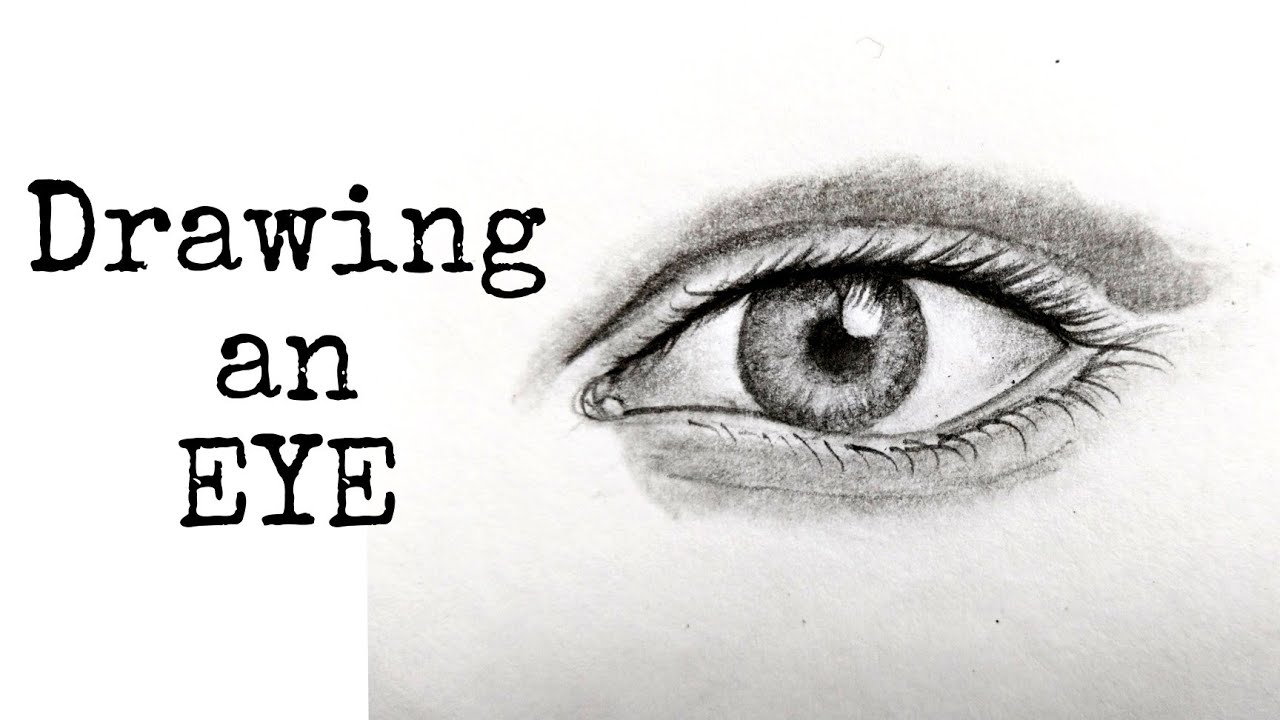 How To Draw An Eye Very Easy || Eye Drawing Very Easy || Littleguy ...