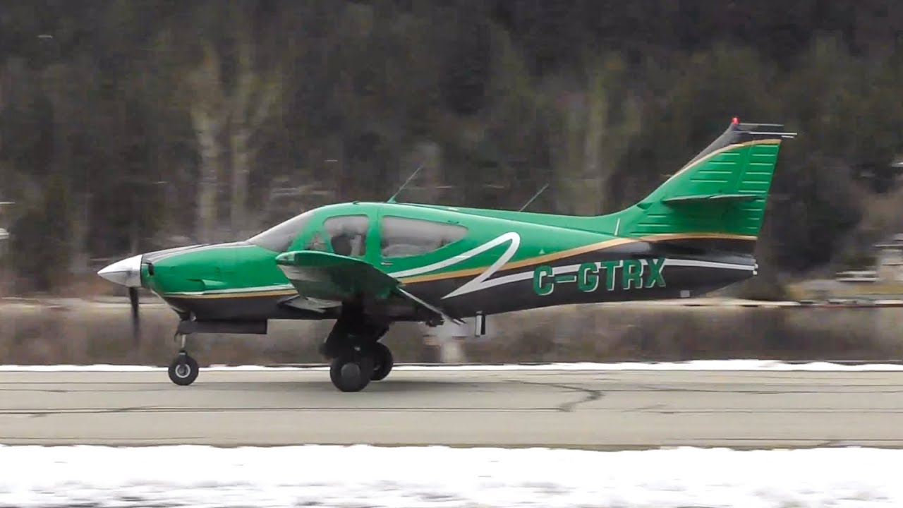 Rockwell Commander 114 Landing - YouTube