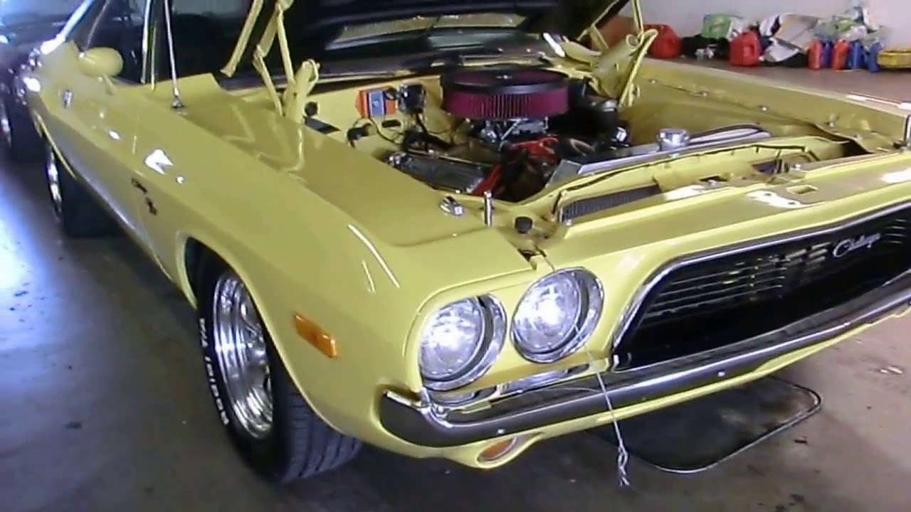 1972 Challenger - Yellow - YouTube