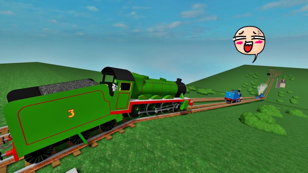 INSANE downhill crash! Thomas and Friends drove the biggest train ...