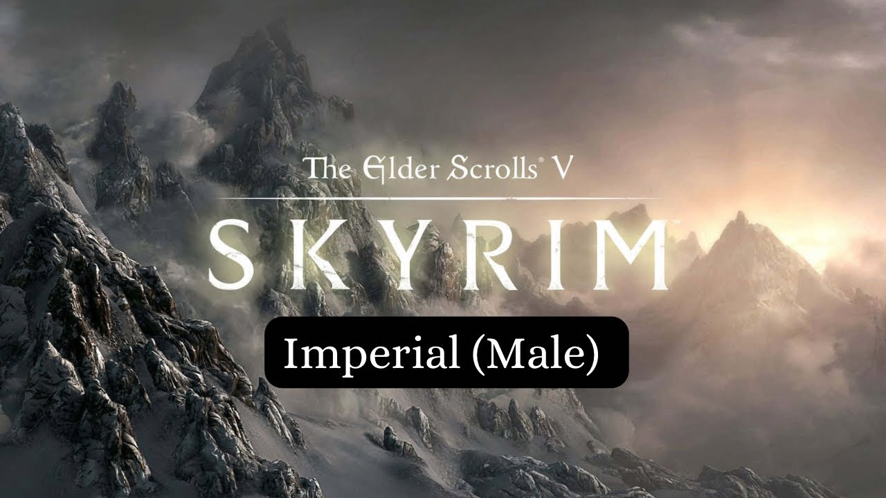 Skyrim: How to Make a Good Looking Imperial (Male) - YouTube