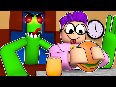 UNLOCKING SECRET ENDINGS In ROBLOX GET A SNACK AT 5AM!? (ALL ENDINGS UNLOCKED!)