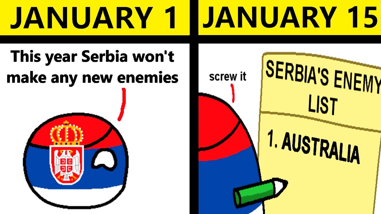 New year, new me... (Countryballs) - YouTube