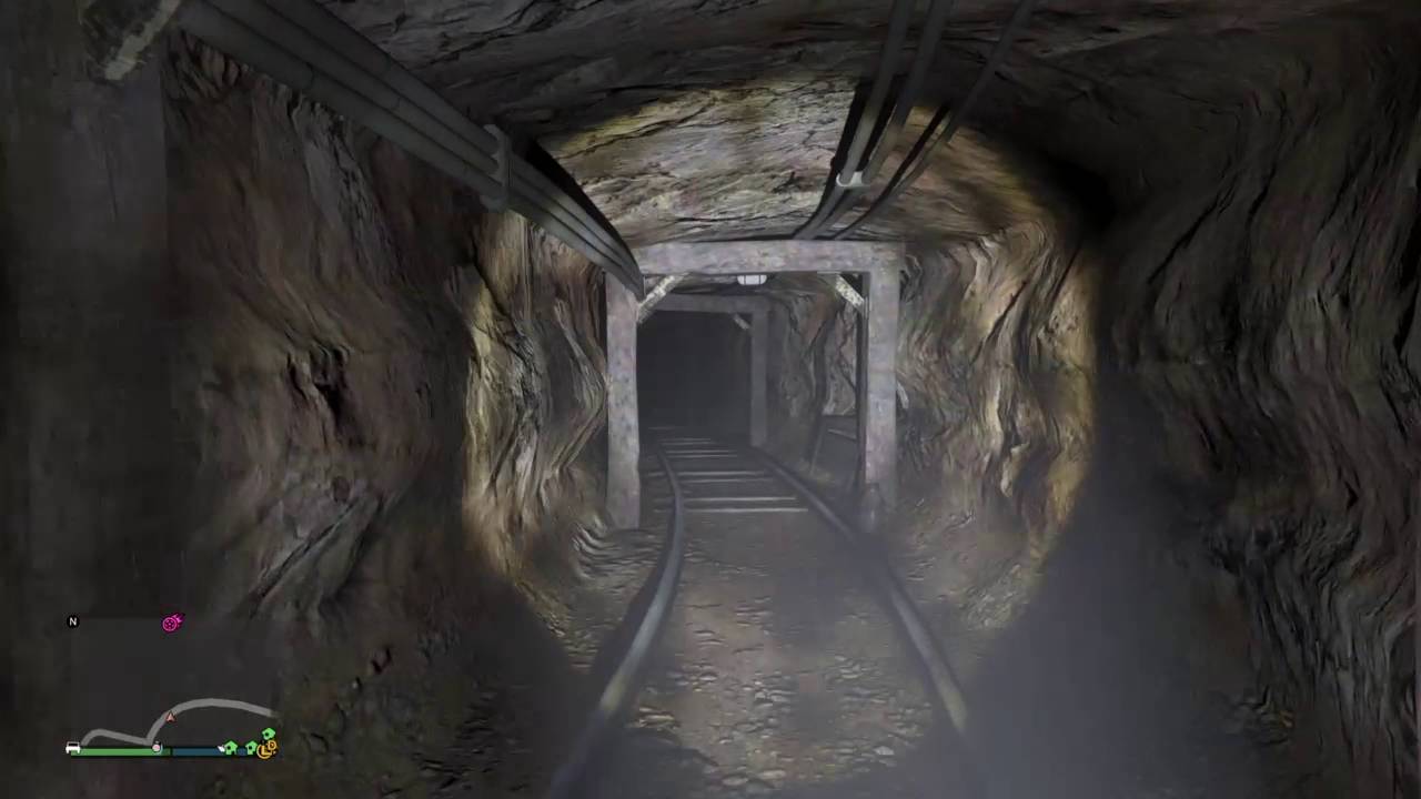 Grand Theft Auto V secret abandoned train tracks - YouTube