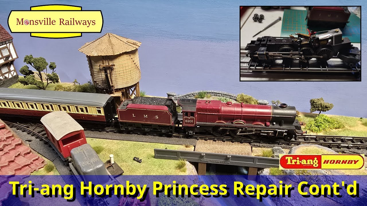 Princess Elizabeth Repair Continued, for the Monsville Tri-ang Series 3 ...