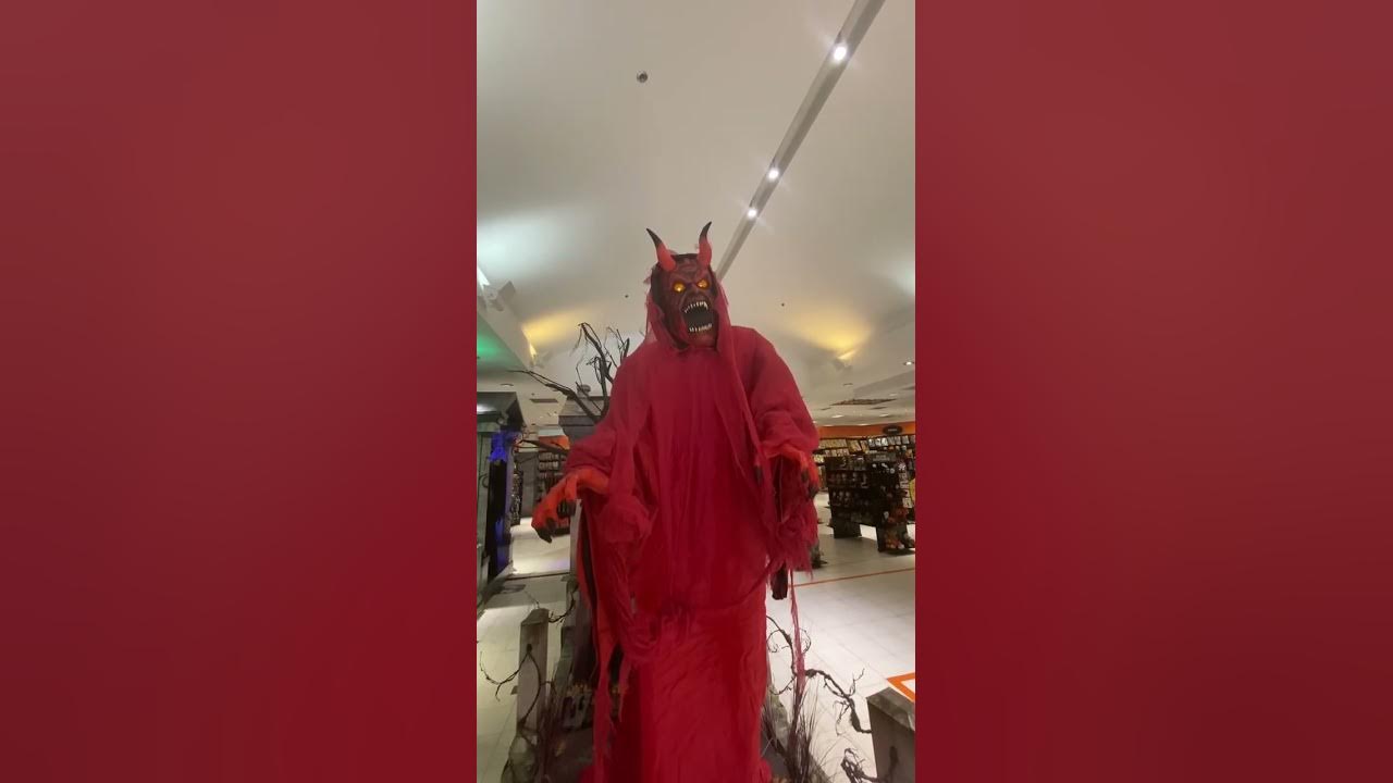 Hell Spawn Spirit Halloween Demo 2023 Animatronic Youtube