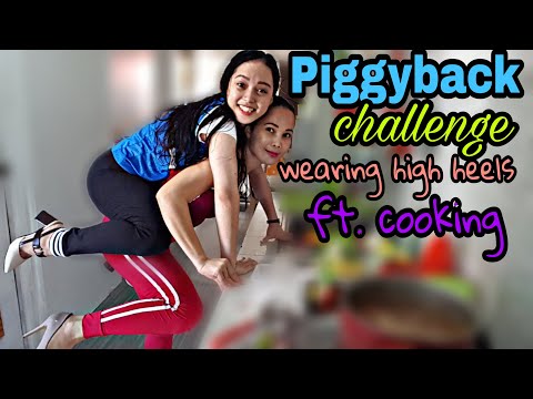PIGGYBACK CHALLENGE WITH A TWIST😂|Metz& Melz Baradillo