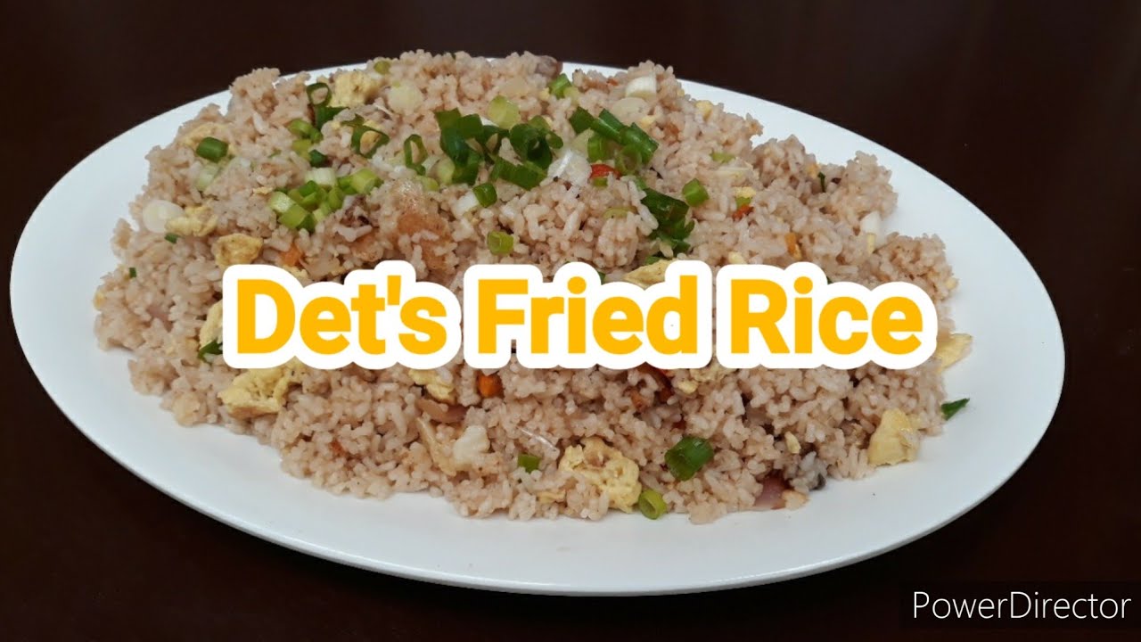 My lutong bisaya fried rice - YouTube