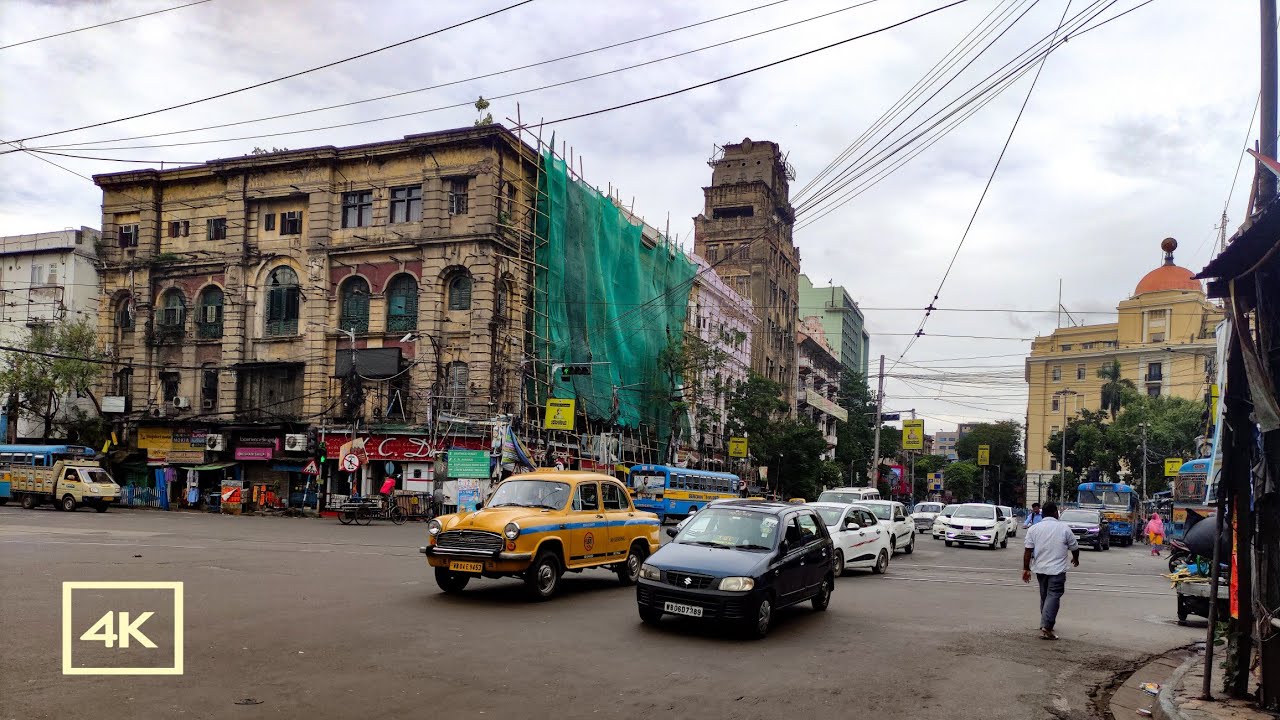 Walking in Kolkata (Calcutta) - Kolkata City Tour - Real Life in ...