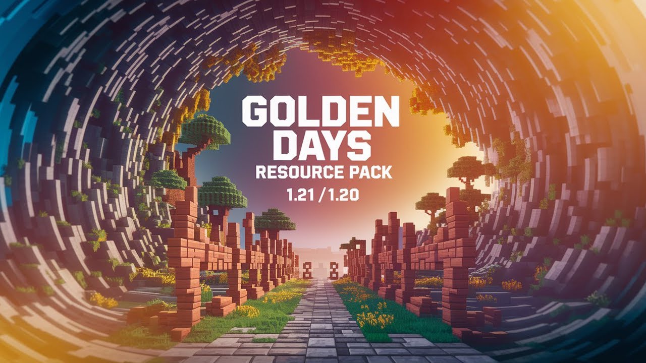 Golden Days Resource Pack 1.21 / 1.20 [16x] - YouTube