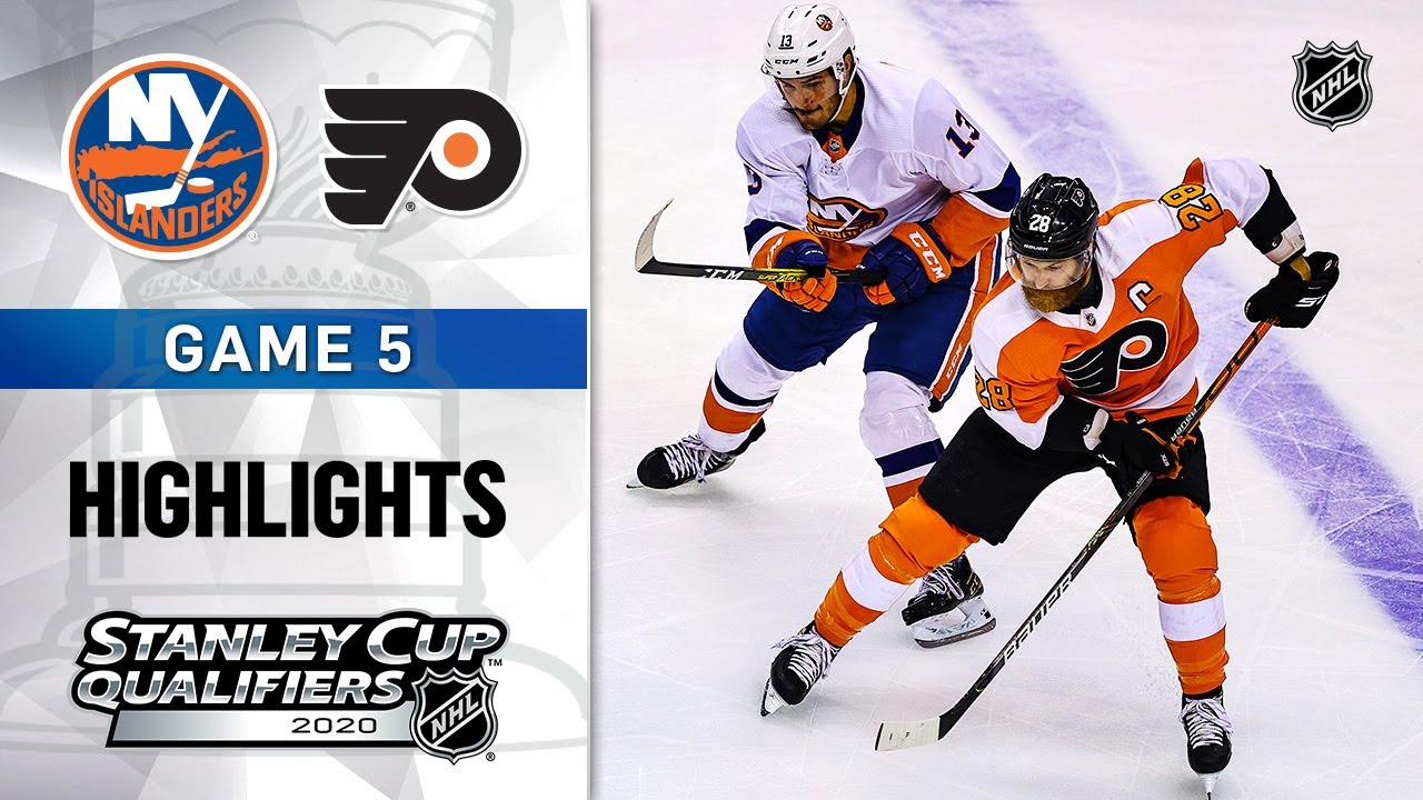 NHL Highlights | Second Round, Gm5 Islanders @ Flyers - Sept. 1, 2020 ...
