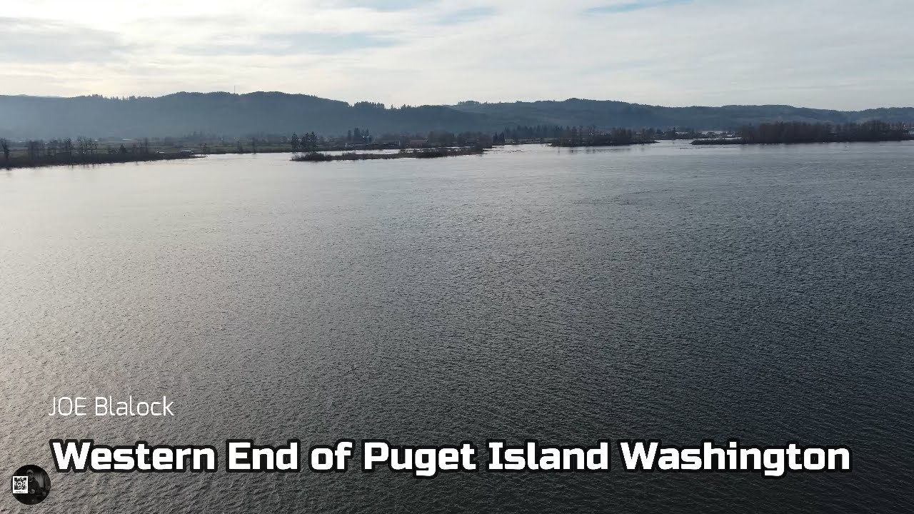 Western End of Puget Island Washington - YouTube