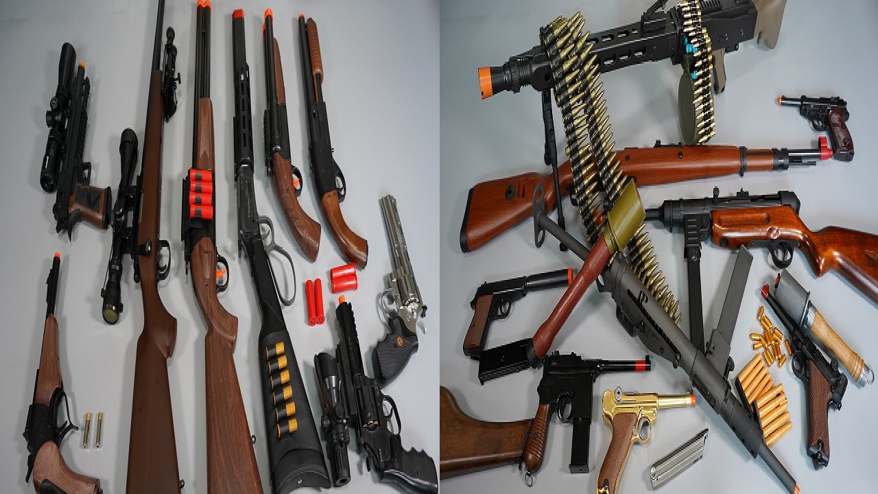 WW2 Toy Gun And Hunter Toy Gun - Airsoft Nerf Gun -MP40 MG42 Sniper ...