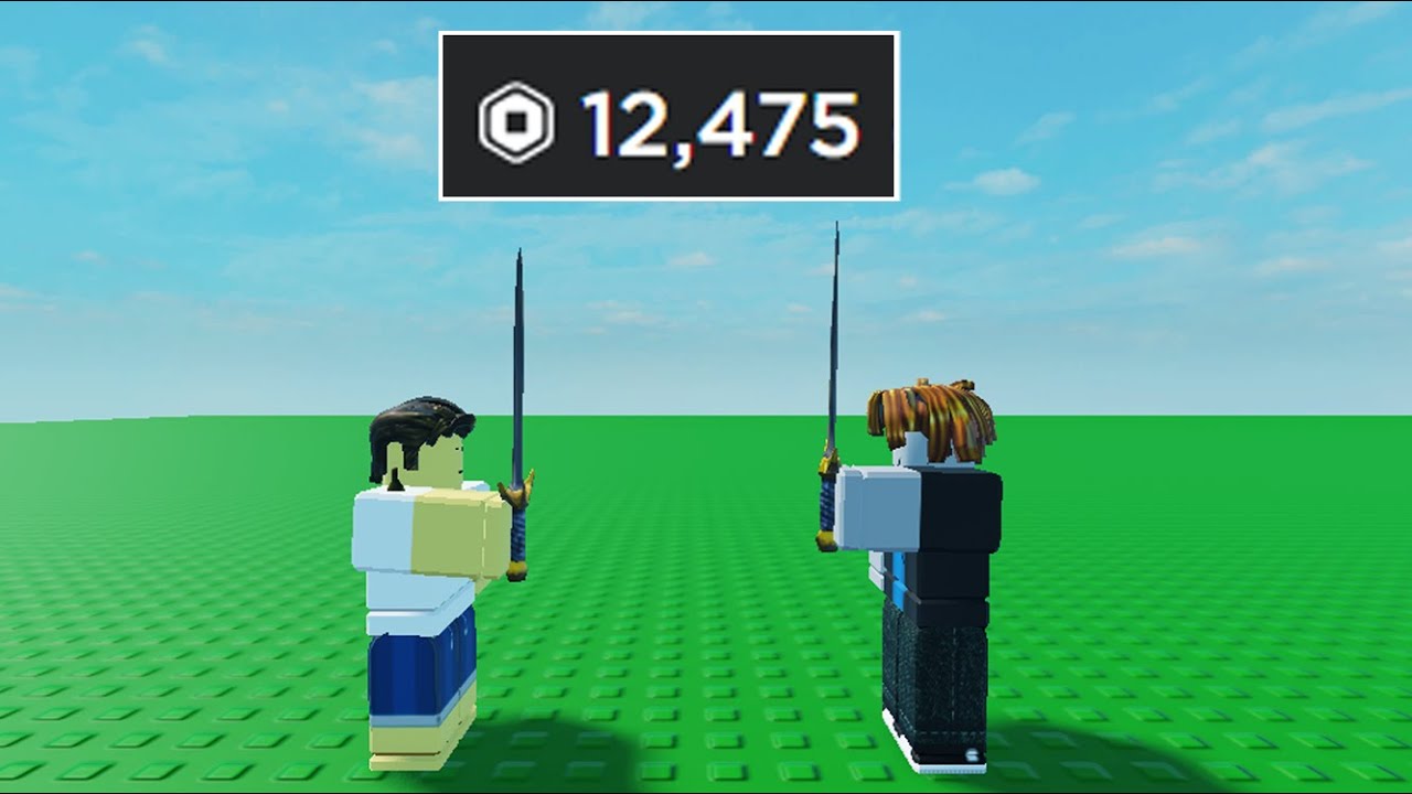 if you kill me, you get tons of robux... (part 2) - YouTube