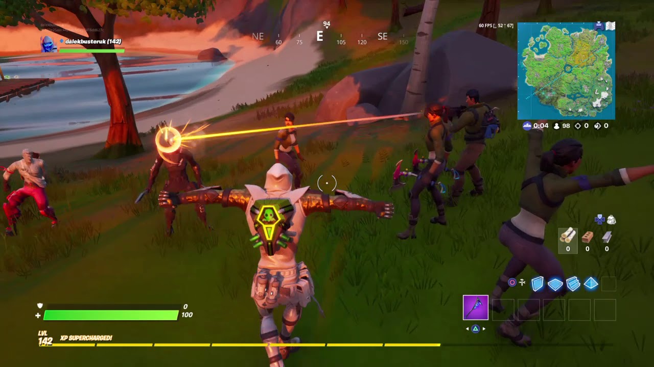 Fortnite hidden "E" in the "Dive!" loading screen - YouTube