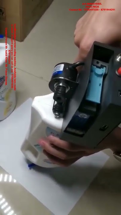 Handled inkjet printer coding machine.#inkjetprinter.#inkjetmarker.#batchcodingmachine.# ...