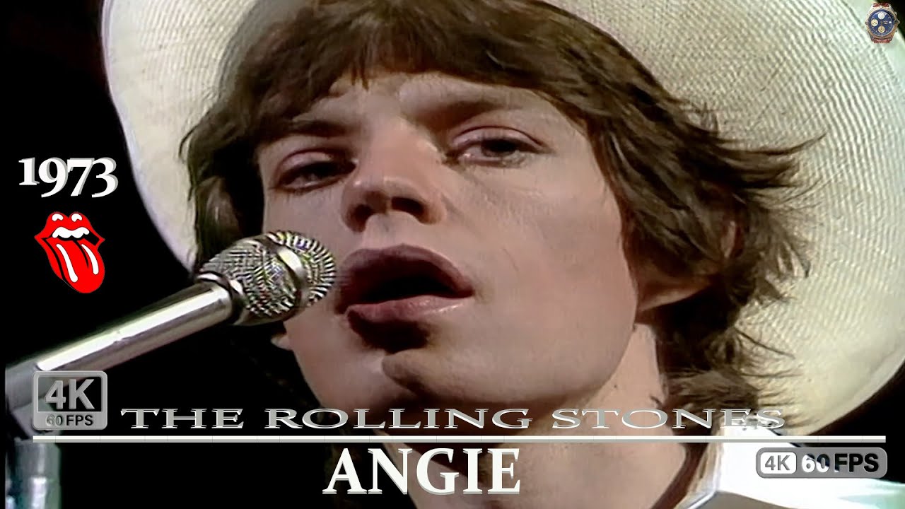 The Rolling Stones 4K LIVE - Angie [OFFICIAL PROMO Version 2 - LIVE ...