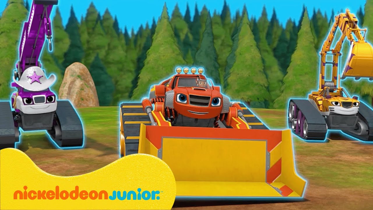 Blaze et les Monster Machines | Le Meilleur de l'Equipe de Construction ...