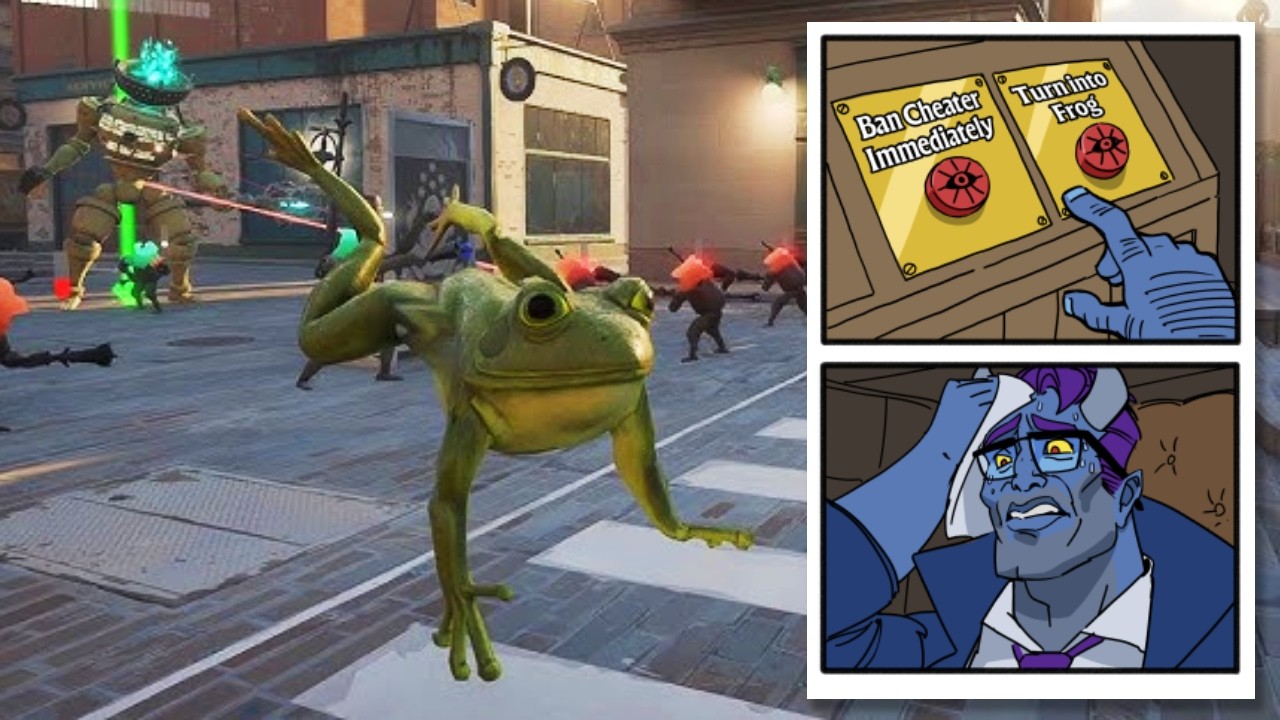 Deadlock's New Anti-Cheat Lets Players Turn Cheaters Into Frogs - YouTube