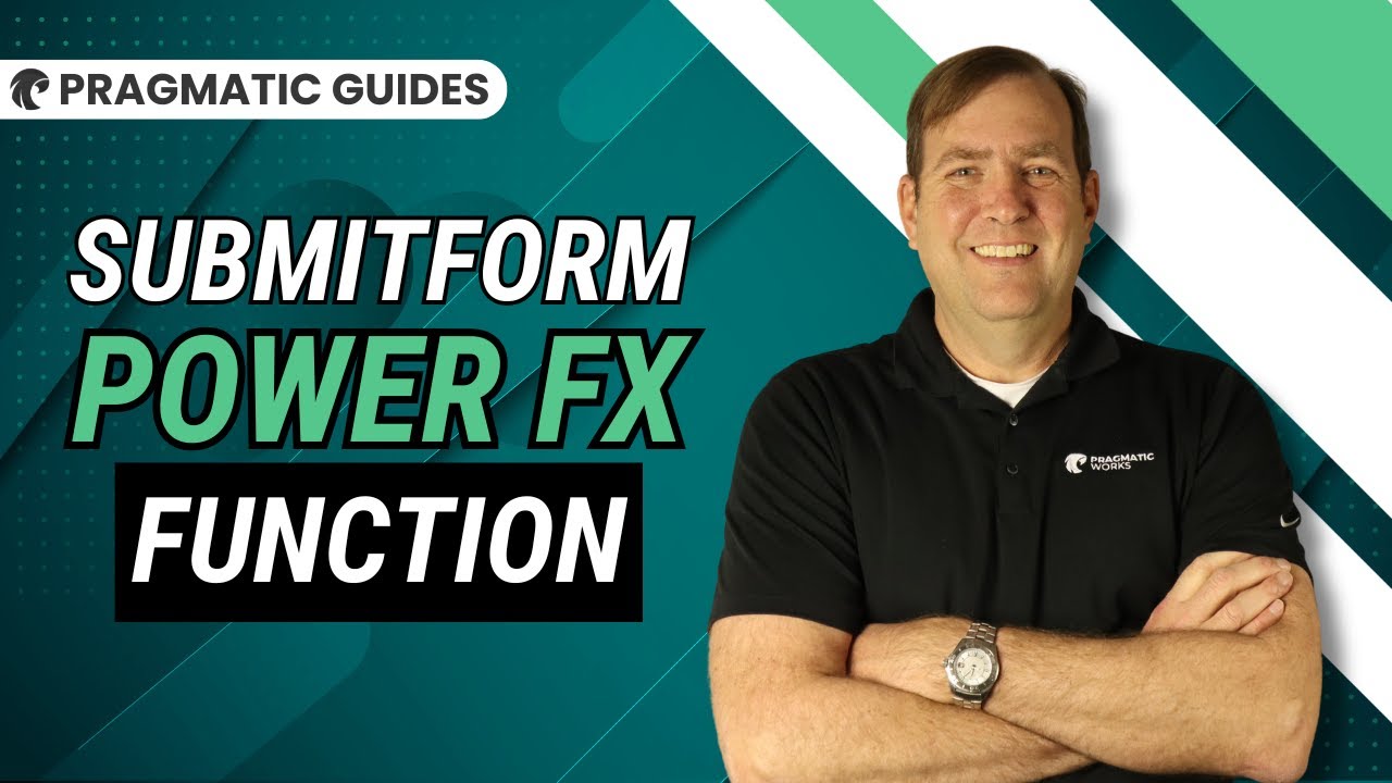 Power Apps SubmitForm Function Tutorial - YouTube
