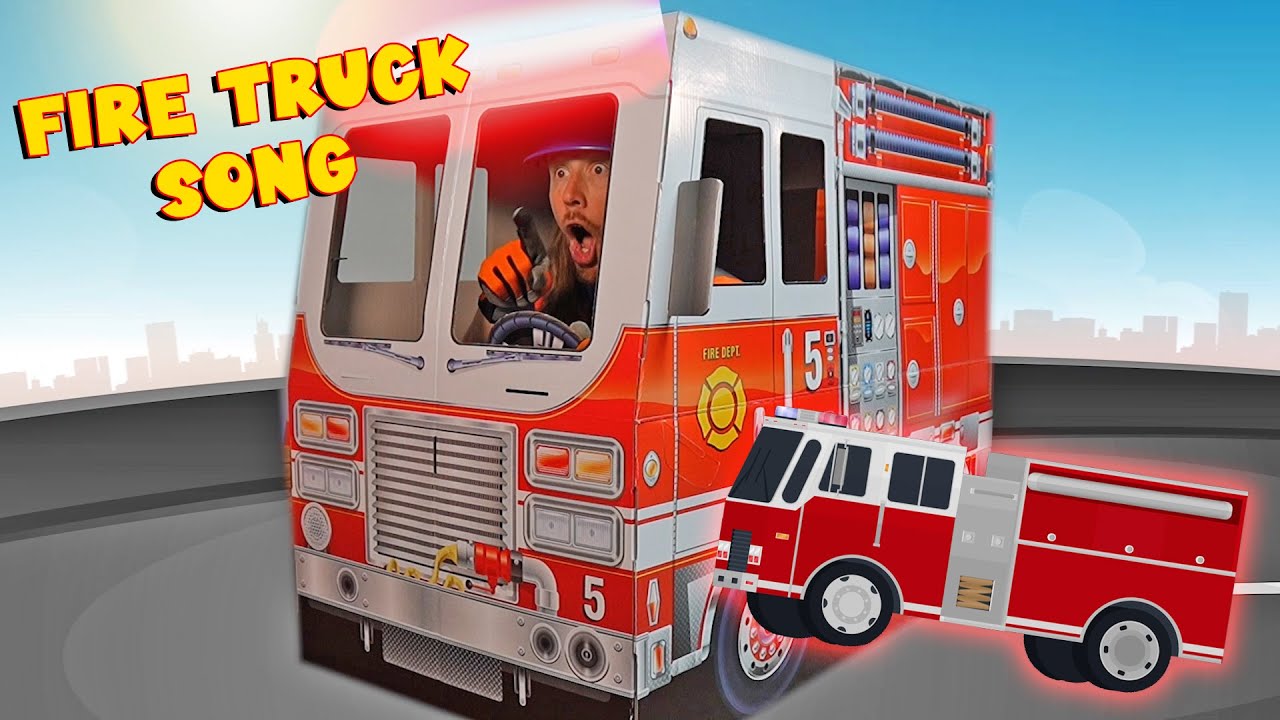Fire Truck Song for Kids | Handyman Hal visits a Fire Truck Museum ...