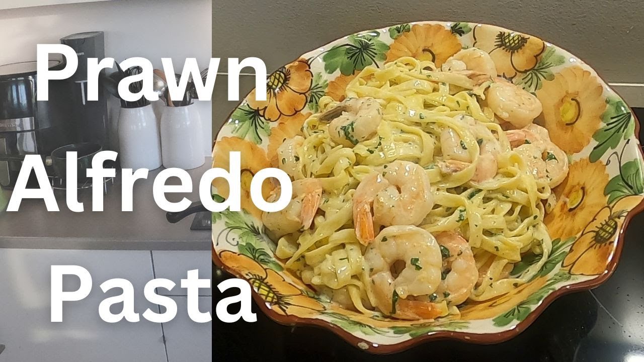 Prawn Alfredo Pasta - This pasta dish i learn in Italian Restaurant ...