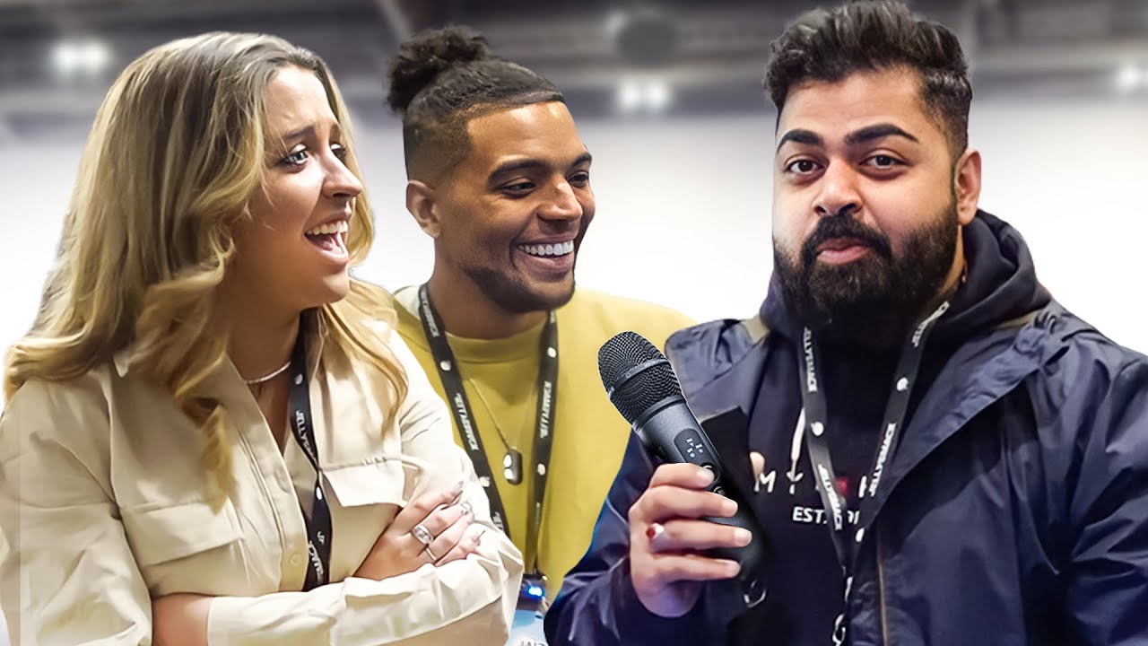 Asking Awkward Questions In Public - YouTube