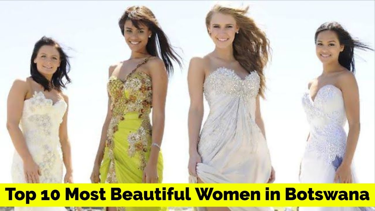 Top 10 Most Beautiful Women in Botswana - YouTube