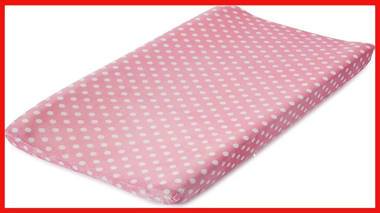 Great product - Summer Ultra Plush Changing Pad Cover, Pink Dots for ...