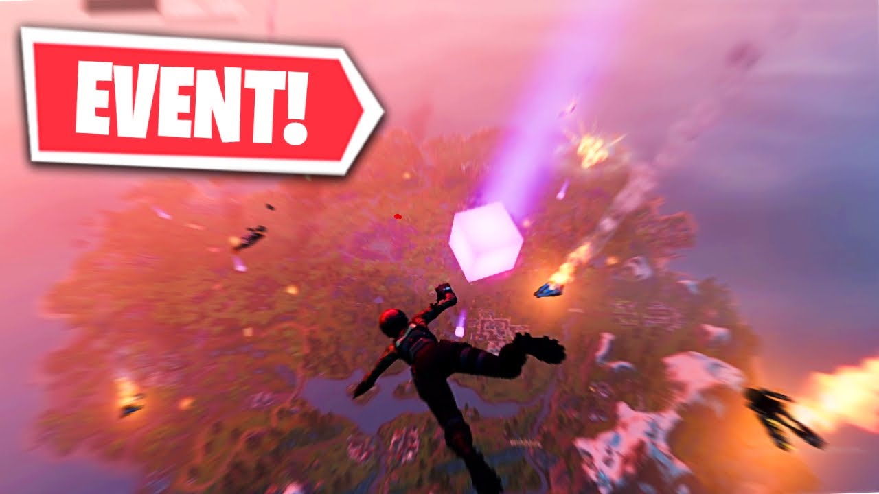 FORTNITE SKYFIRE EVENT REACTION! (SEASON 7 MAP DESTROYED!) - YouTube