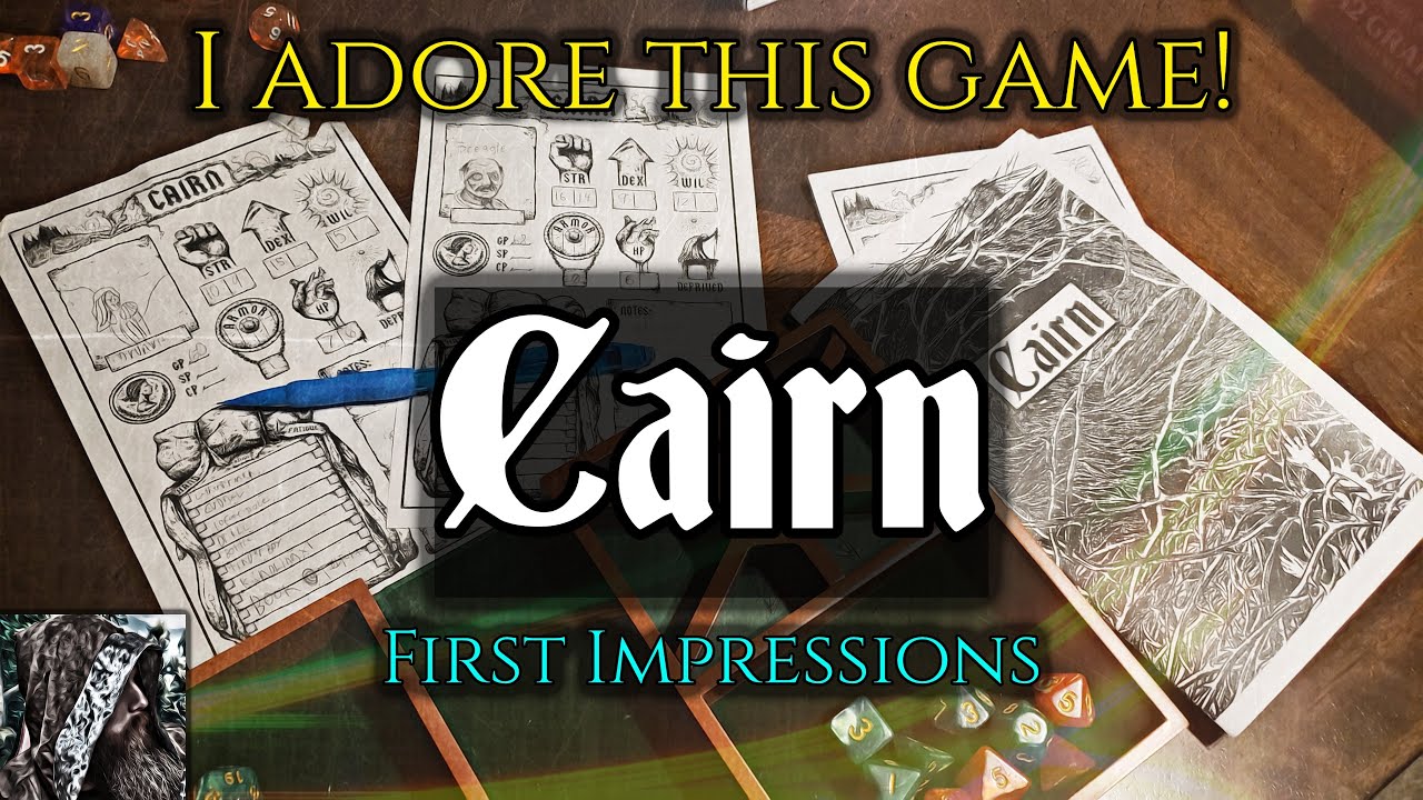 Cairn RPG First Impressions (MY NEW FAVORITE TTRPG!) - YouTube