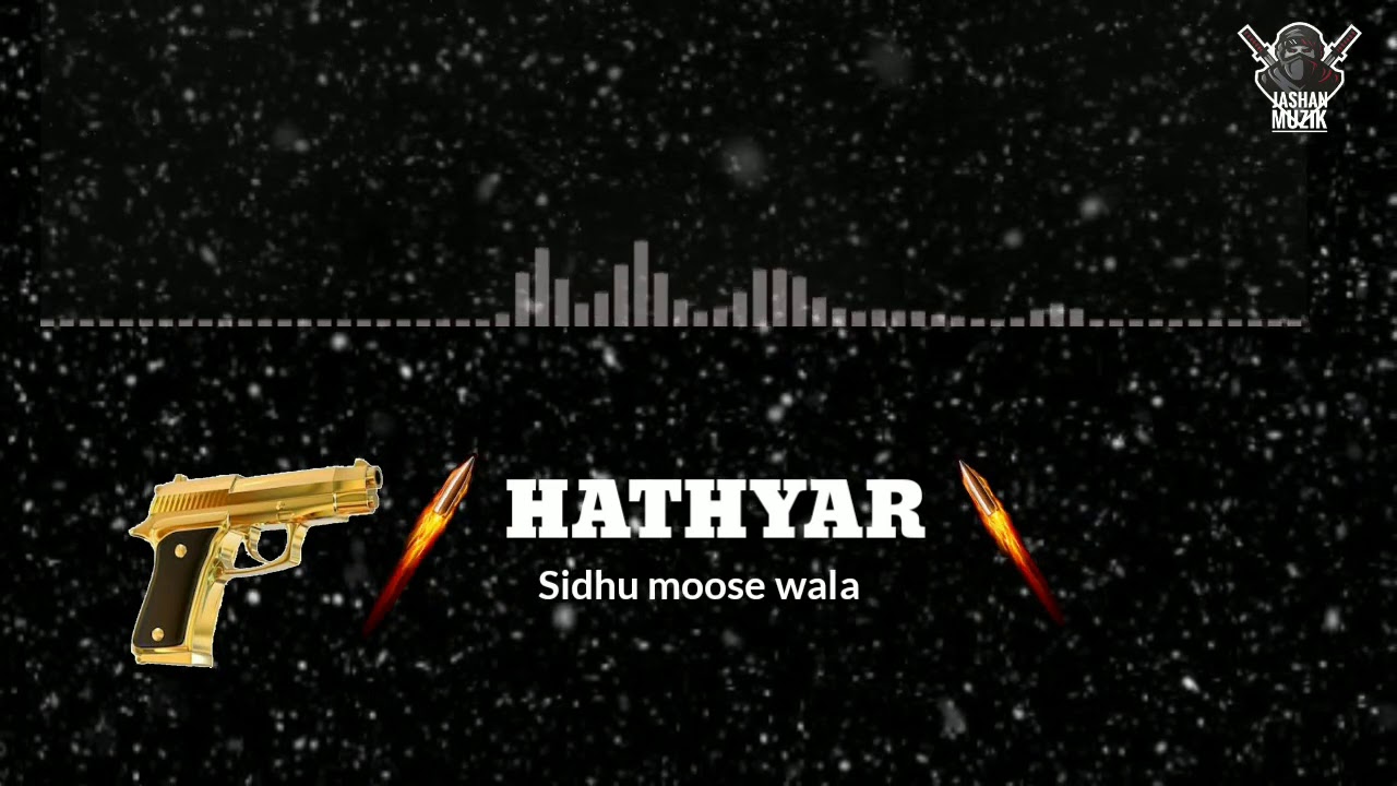 Hathyar ( Full song Instrumental and karaoke ) | Sidhu Moose Wala ...