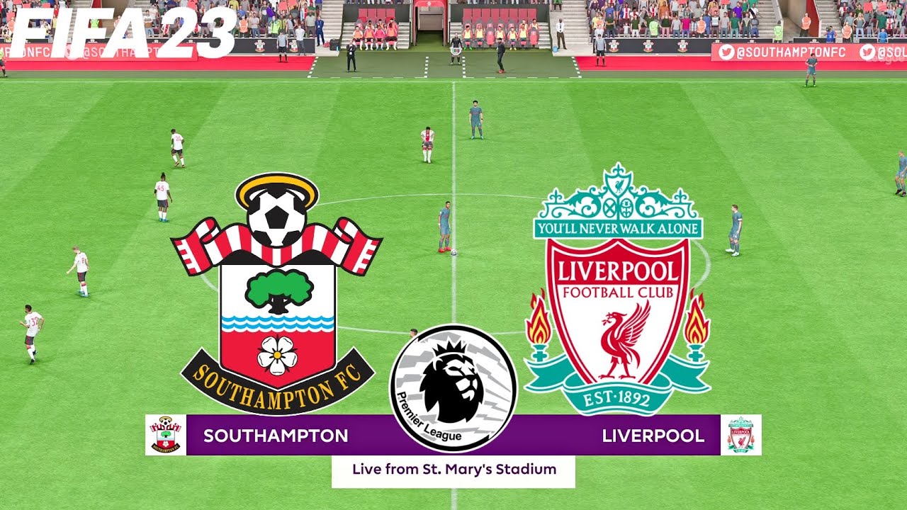Southampton Vs Liverpool Premier League 22 23 Season Ps5™ Full