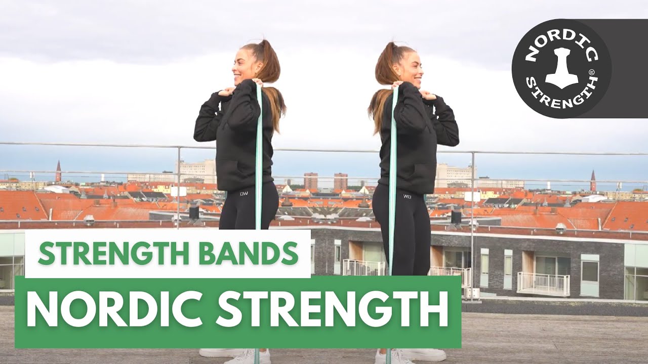 Nordic Strength | Strength Bands | Full Body Workout 🏋️‍♀️ - YouTube