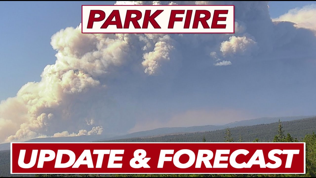 Park Fire Update & Forecast | Aug 5, 2024 - YouTube