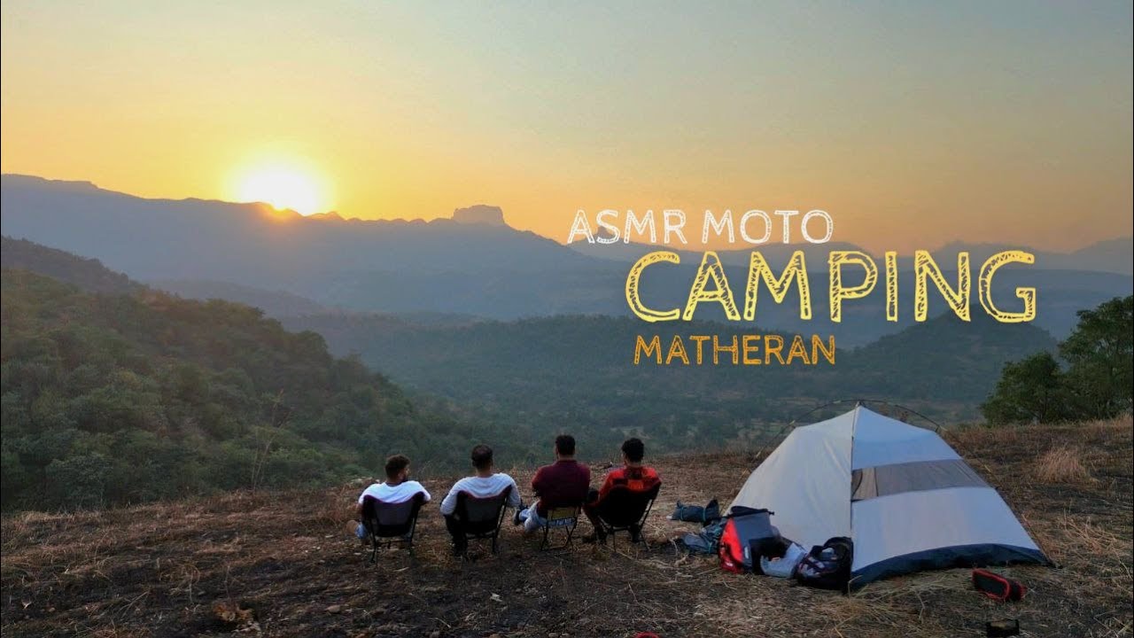 ASMR Moto Camping at Matheran - YouTube