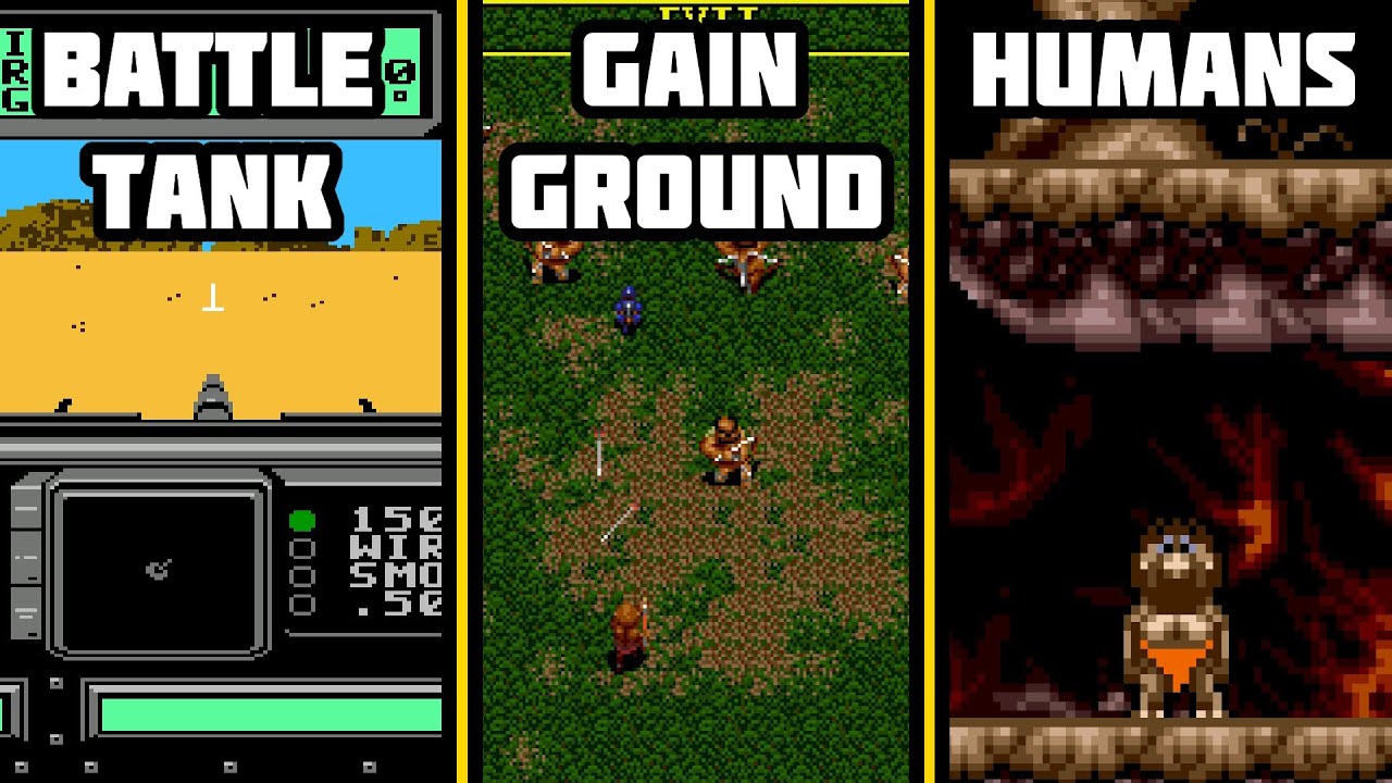 Battle tank, Gain Ground, Humans - Ретро Стрим Sega Dendy nes PS1 ...