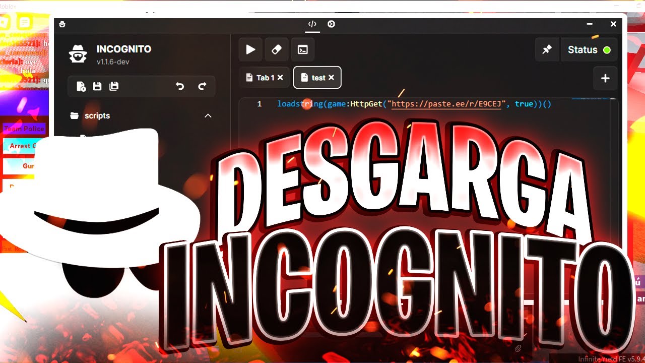🤯TUTORIAL 🤯 NUEVO EXPLOIT PARA ROBLOX WEB 👻 INCOGNITO - YouTube