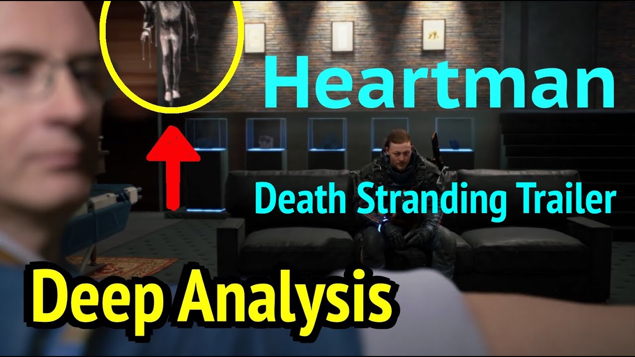 Death Stranding: Heartman Trailer Deep Analysis (Nicolas Winding Refn ...