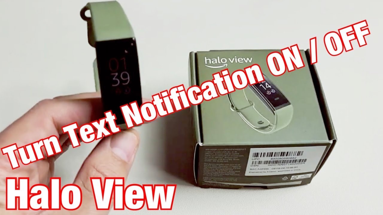 Halo View How To Turn Text Notifications ON OFF YouTube Halo View How To Turn Text Notifications ON OFF YouTube