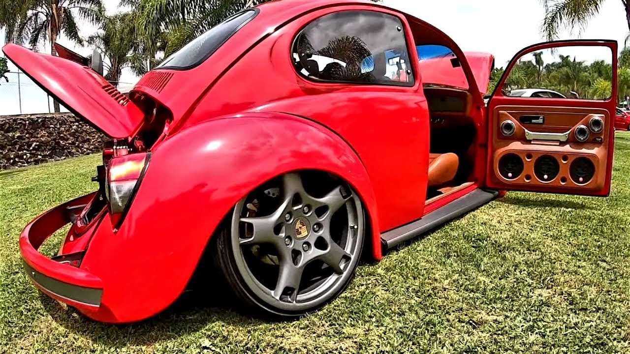 VW Vocho MODIFICADO con un toque de PORSCHE 10 ️ ️ ️ !!! - YouTube